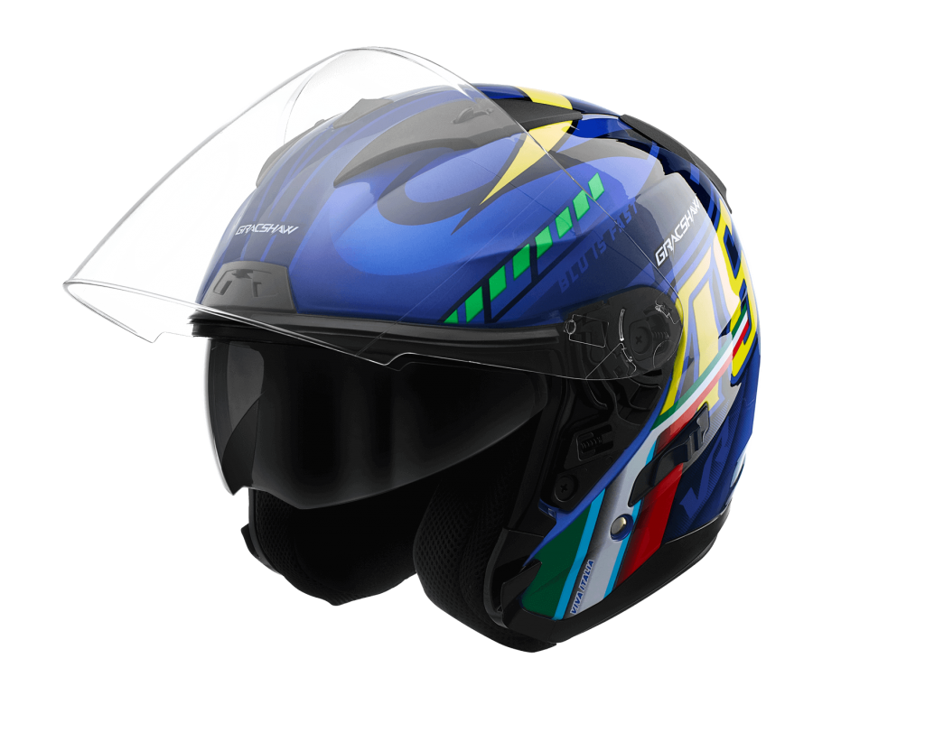 HELMET GRACSHAW GEOMAX G555 ITALY - KS Motor Sales & Service Sdn Bhd